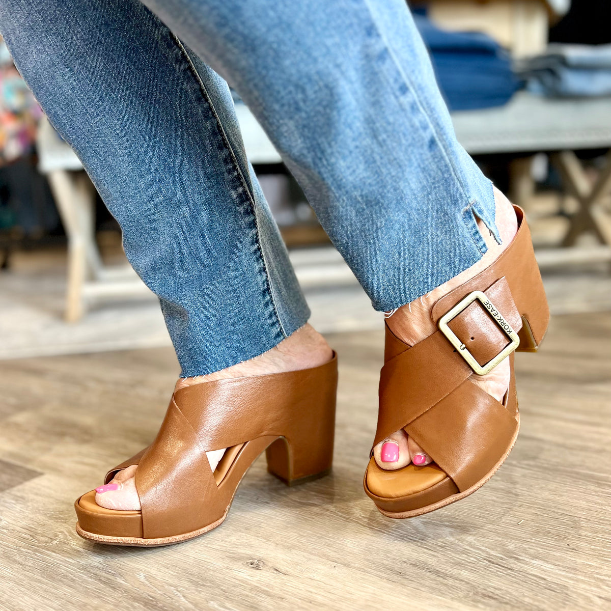 Buckle Sandal – Mainstream Boutique Stillwater